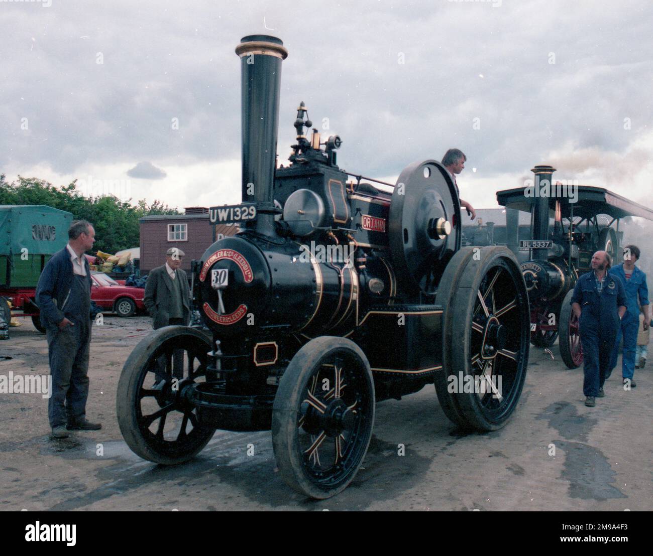 Fowler Tractor, regn. UW1329, number 17287, Oriana. Built in 1927 by ...