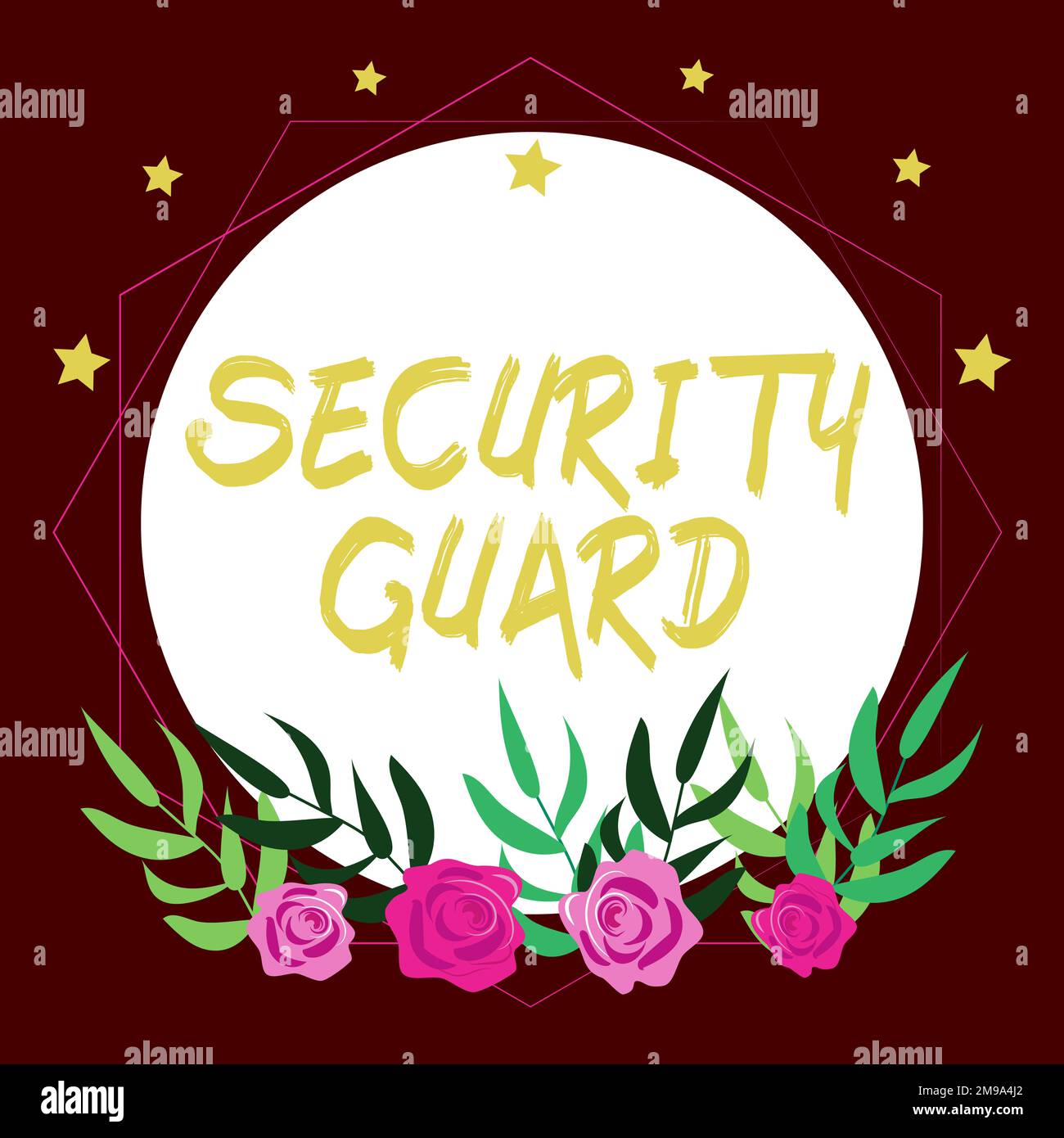 Conceptual Caption Security Guard Word For Tools Used To Manage Multiple Security Applications