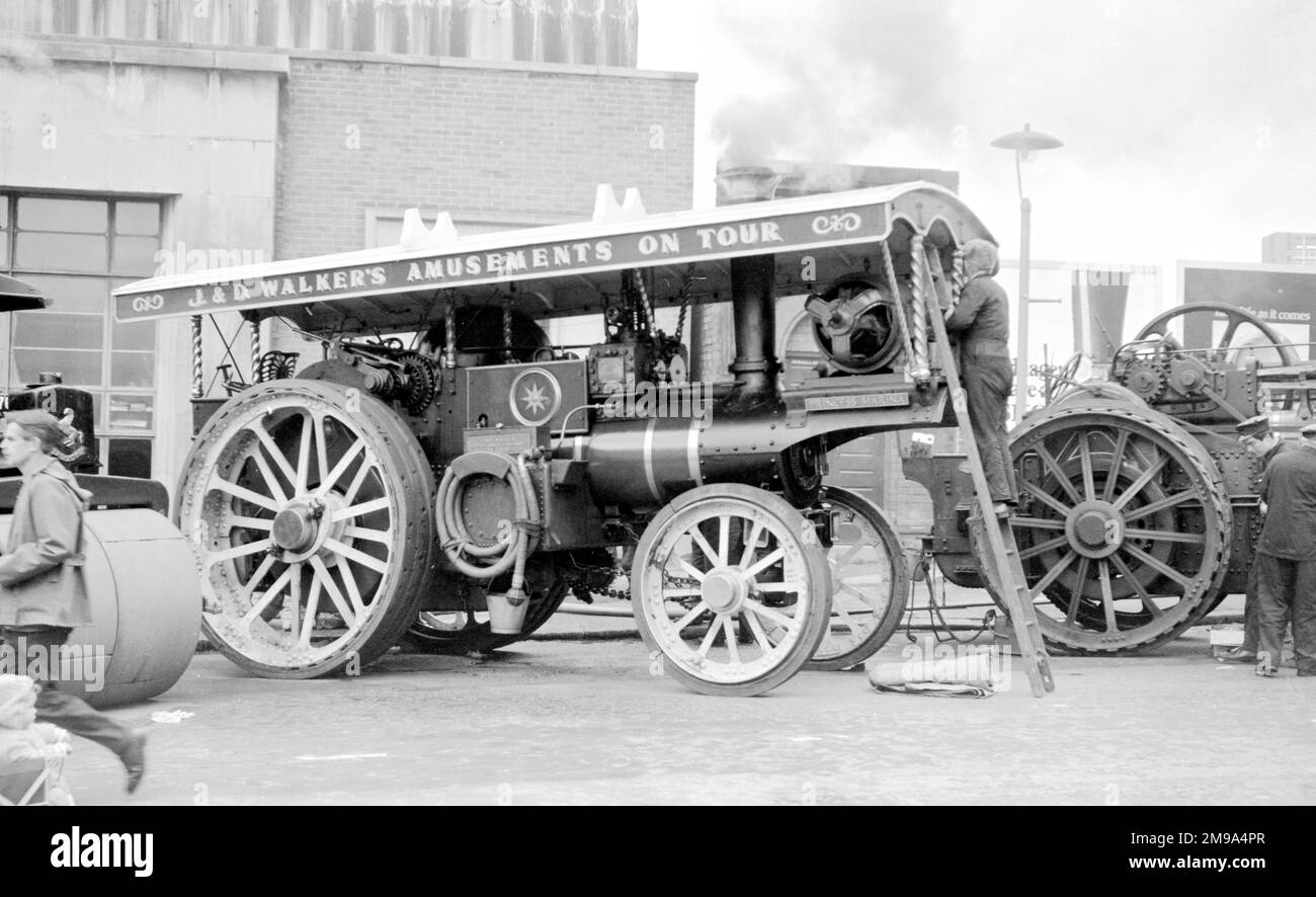 At a traction engine rally outside the Museum of Science and Technology ...