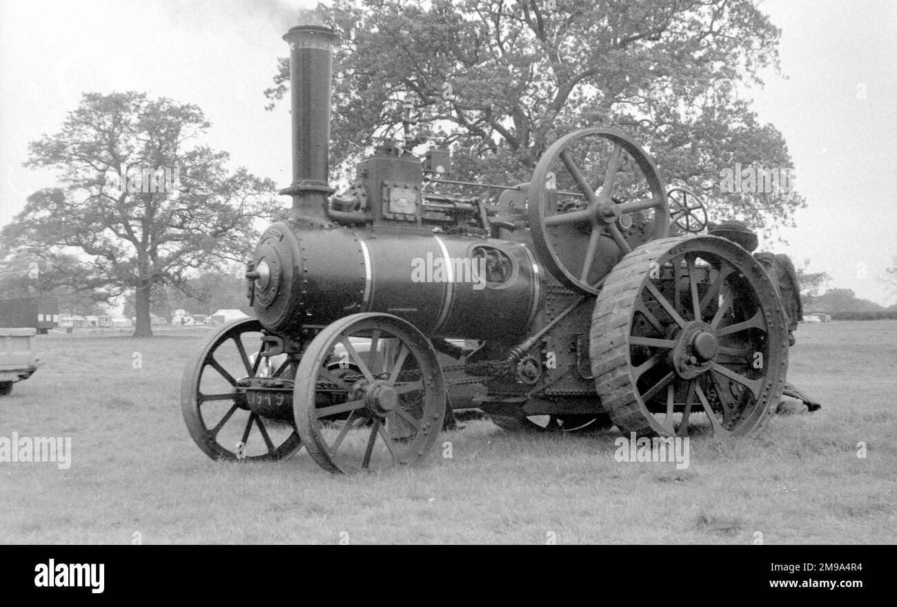 Powered by a 7 nhp single cylinder steam engine hi-res stock ...