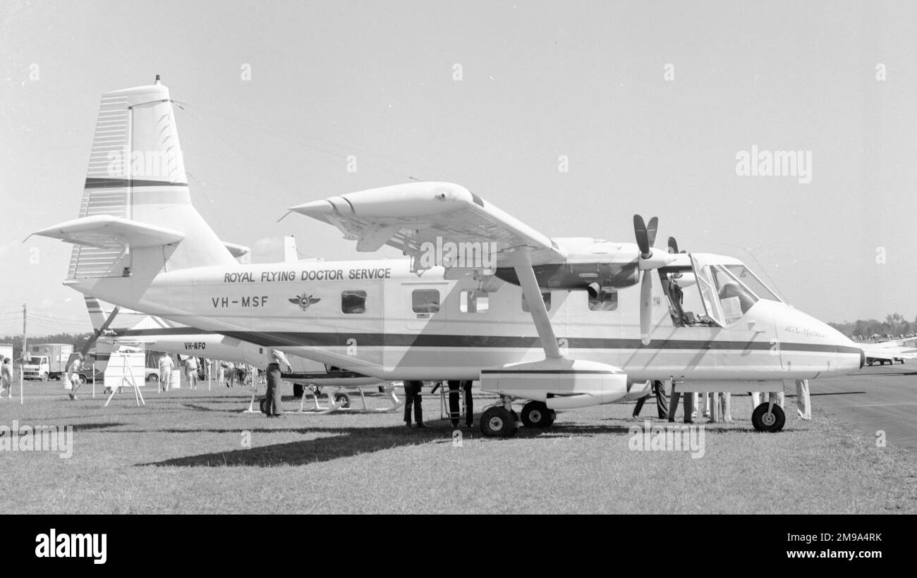 Government Aircraft Factories (GAF) Nomad 22B VH-MSF (msn 069), of the ...