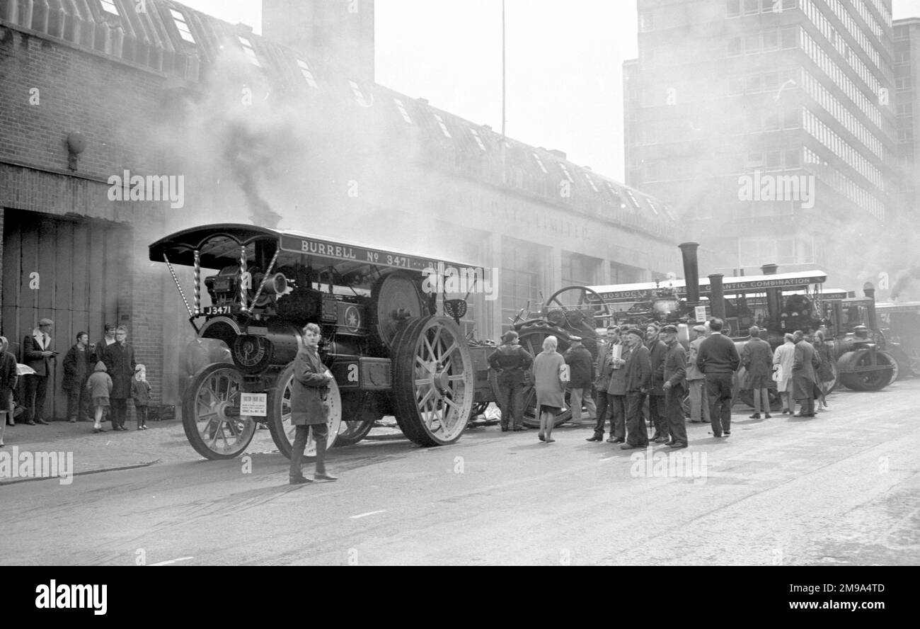 At a traction engine rally outside the Museum of Science and Technology ...