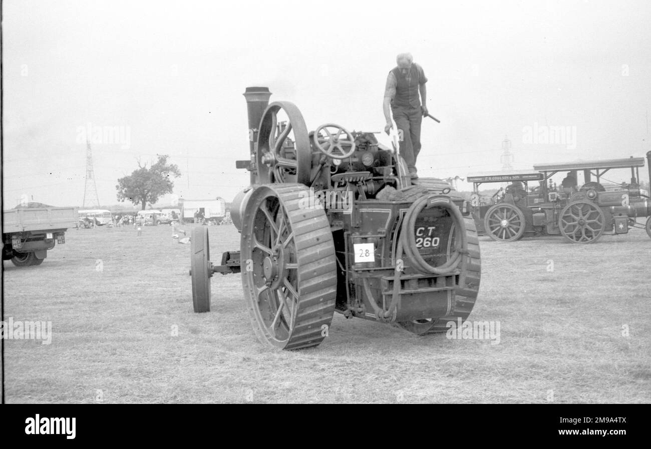 Clayton & Shuttleworth General Purpose Engine, regn. CT 8260, number ...