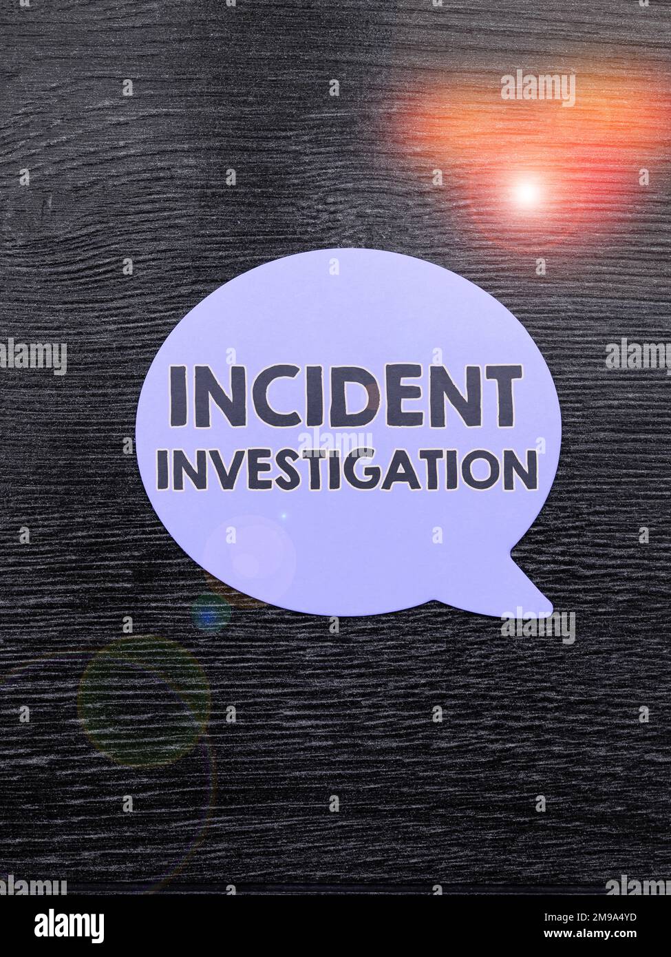 Conceptual display Incident Investigation. Concept meaning responsible ...