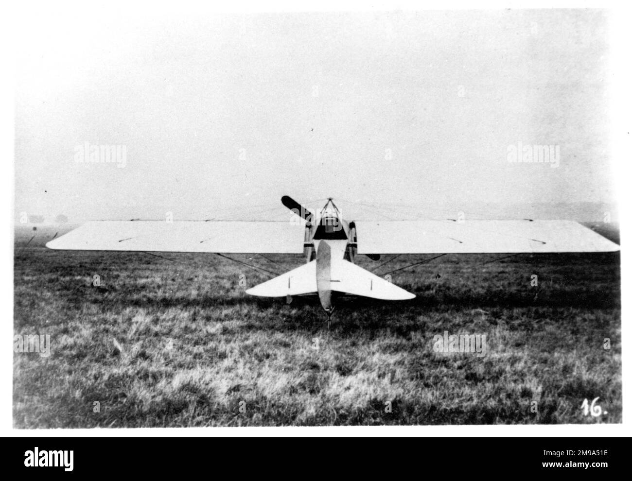 Euler 1912 eindecker (monoplane), powered by an 80hp Gnome 7 Lambda ...