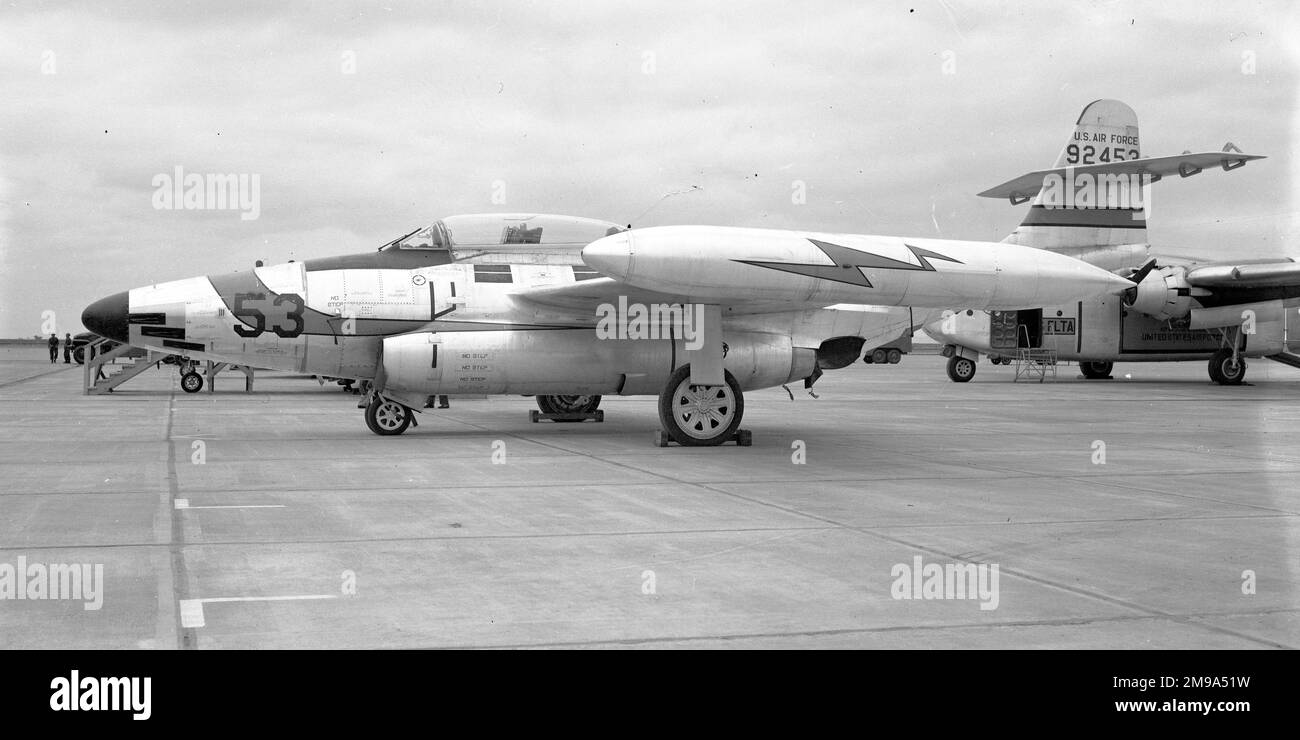 United States Air Force - Northrop F-89B Scorpion 49-2453, of the 84th ...