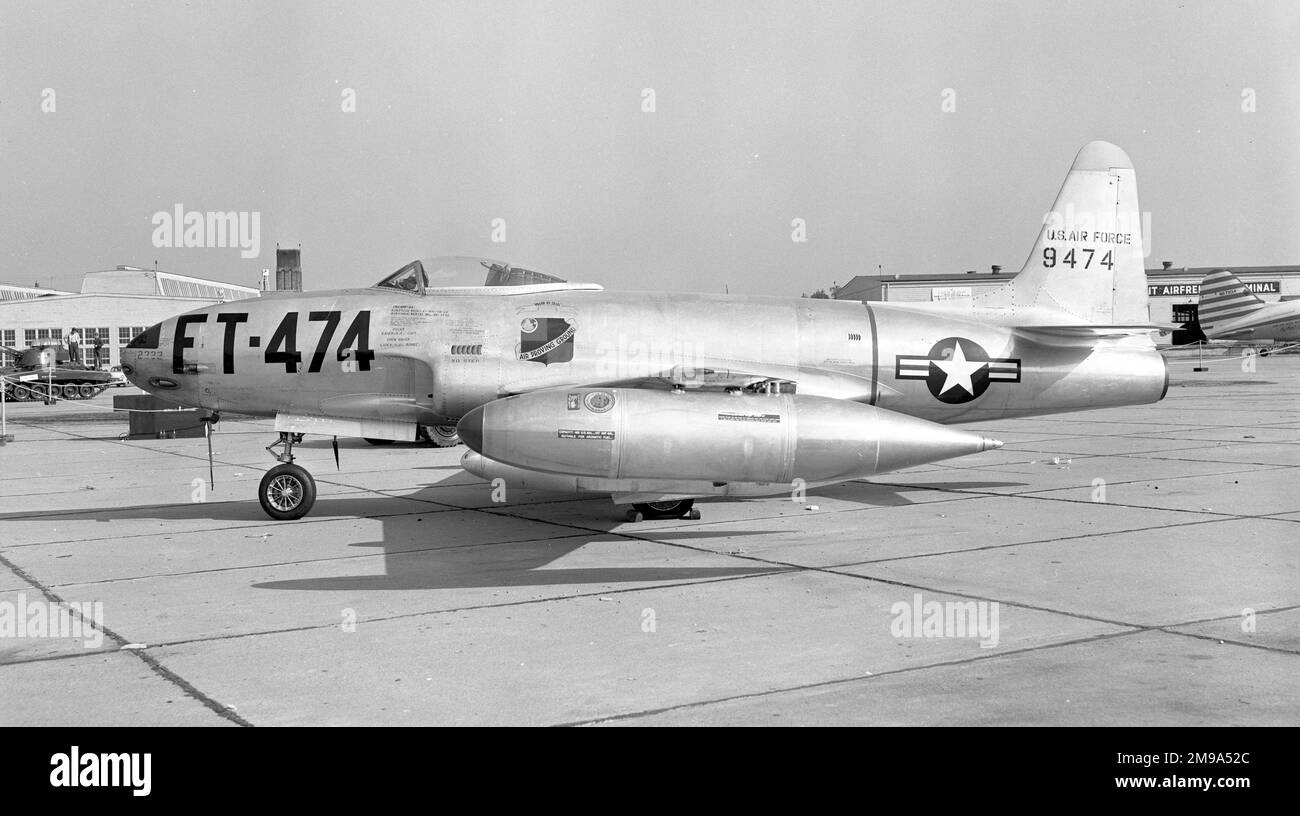 United States Air Force - Lockheed TF-80C-1-LO Shooting Star 49-0474 ...