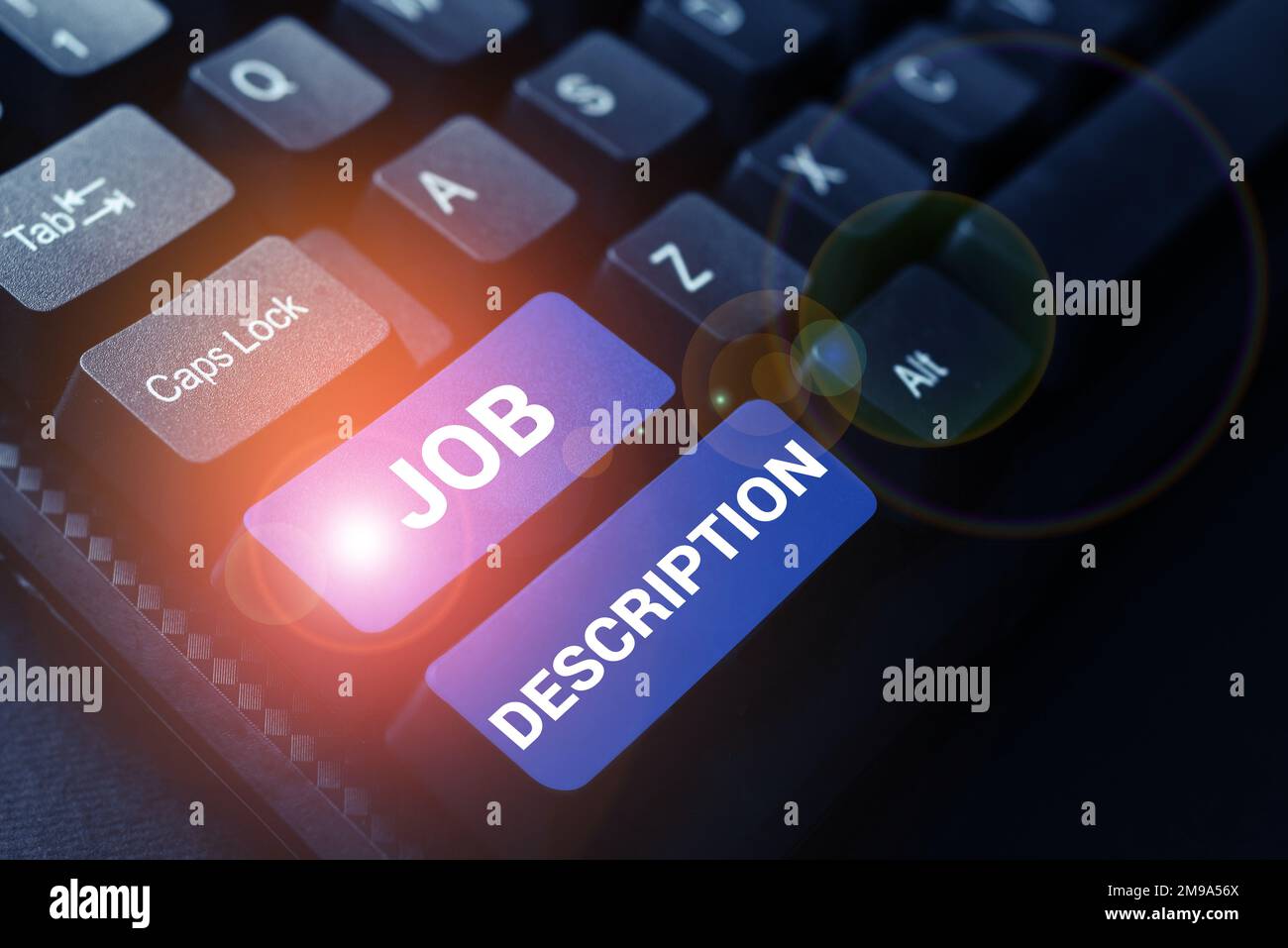 Conceptual display Job Description. Business showcase A document that ...