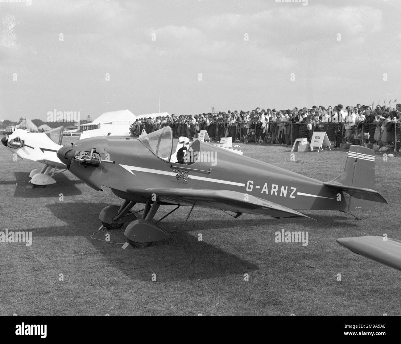 Rollason-Druine D.31 Turbulent G-ARNZ (msn PFA/579, Built by Rollason ...