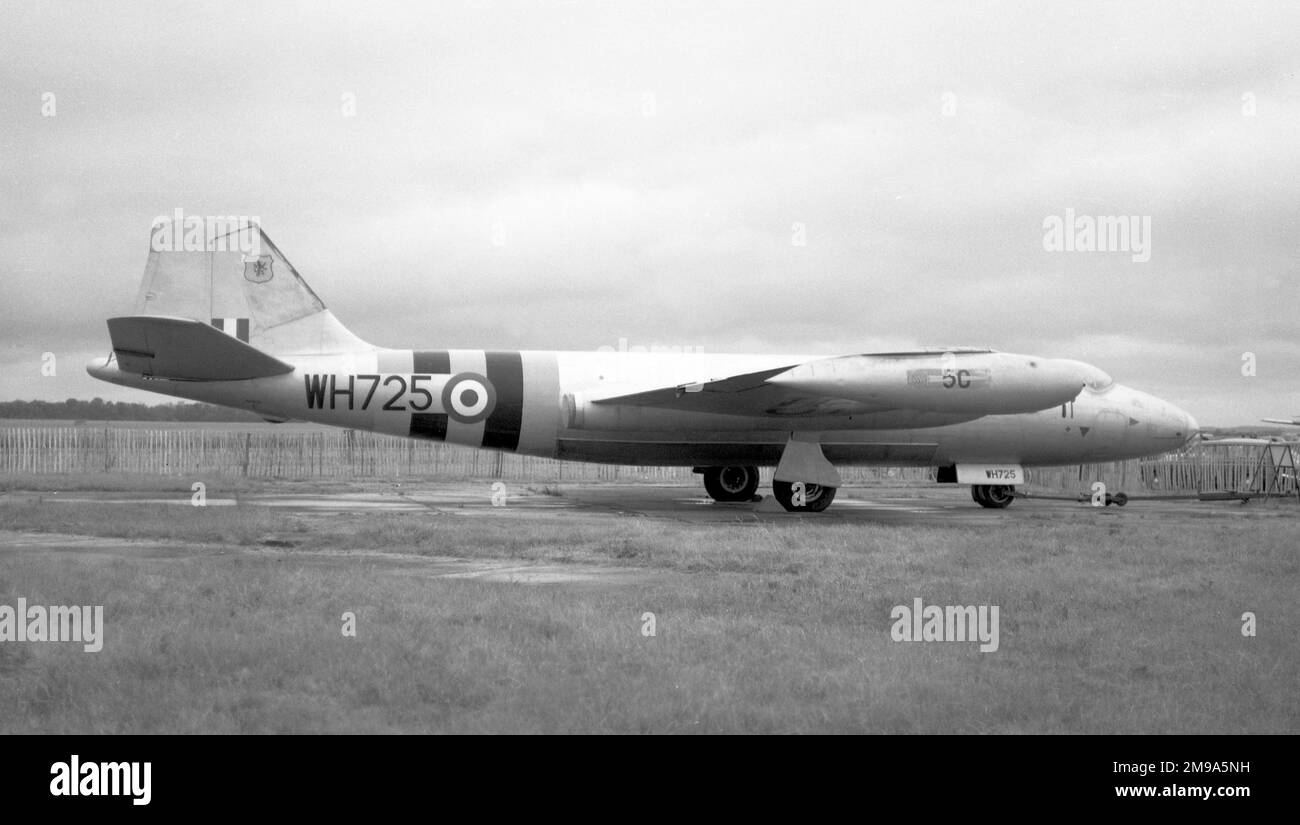 Ex Royal Air Force - English Electric Canberra B.2 WH725, preserved at the Imperial War Museum ...