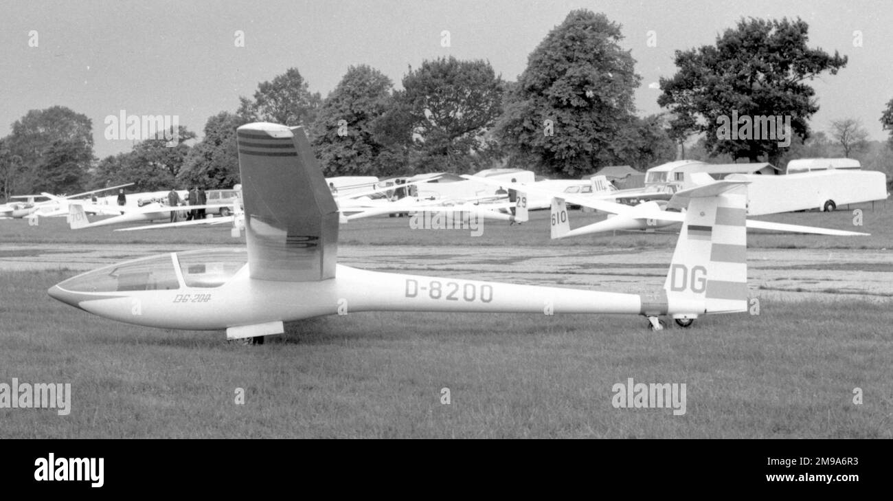 Glaser-Dirks DG-200 D-8200 - 'DG', single-seat Open-class high ...