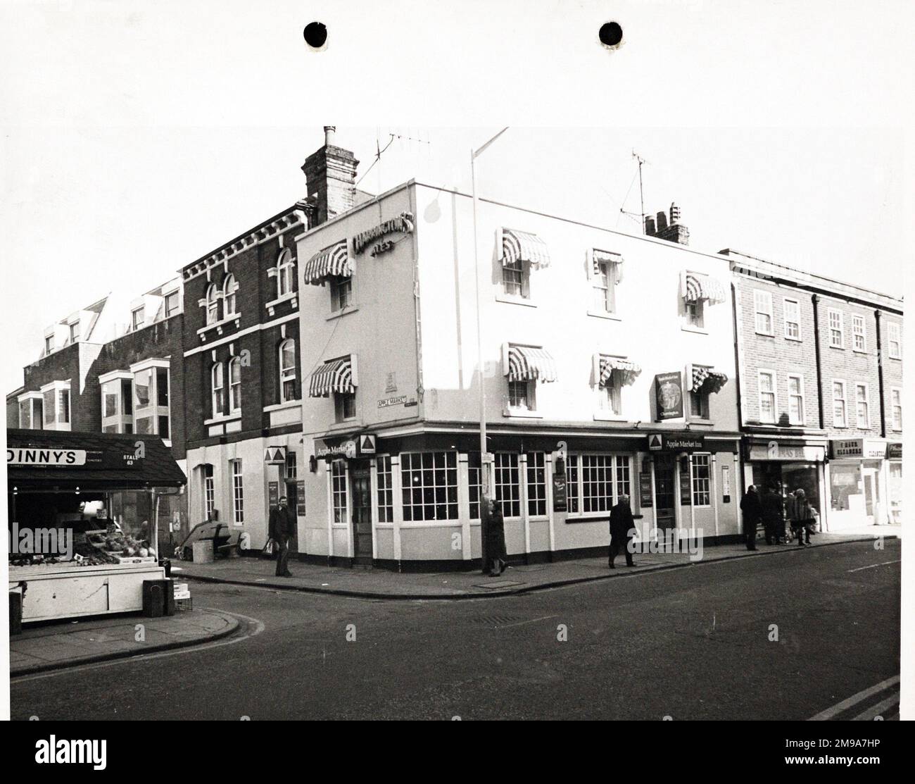 Photograph of Apple Market Inn, Kingston, Surrey. The main side of the ...