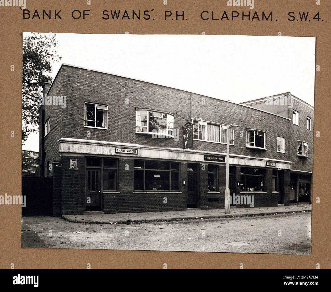 Photograph of Bank of Swans PH, Clapham, London. The main side of the ...