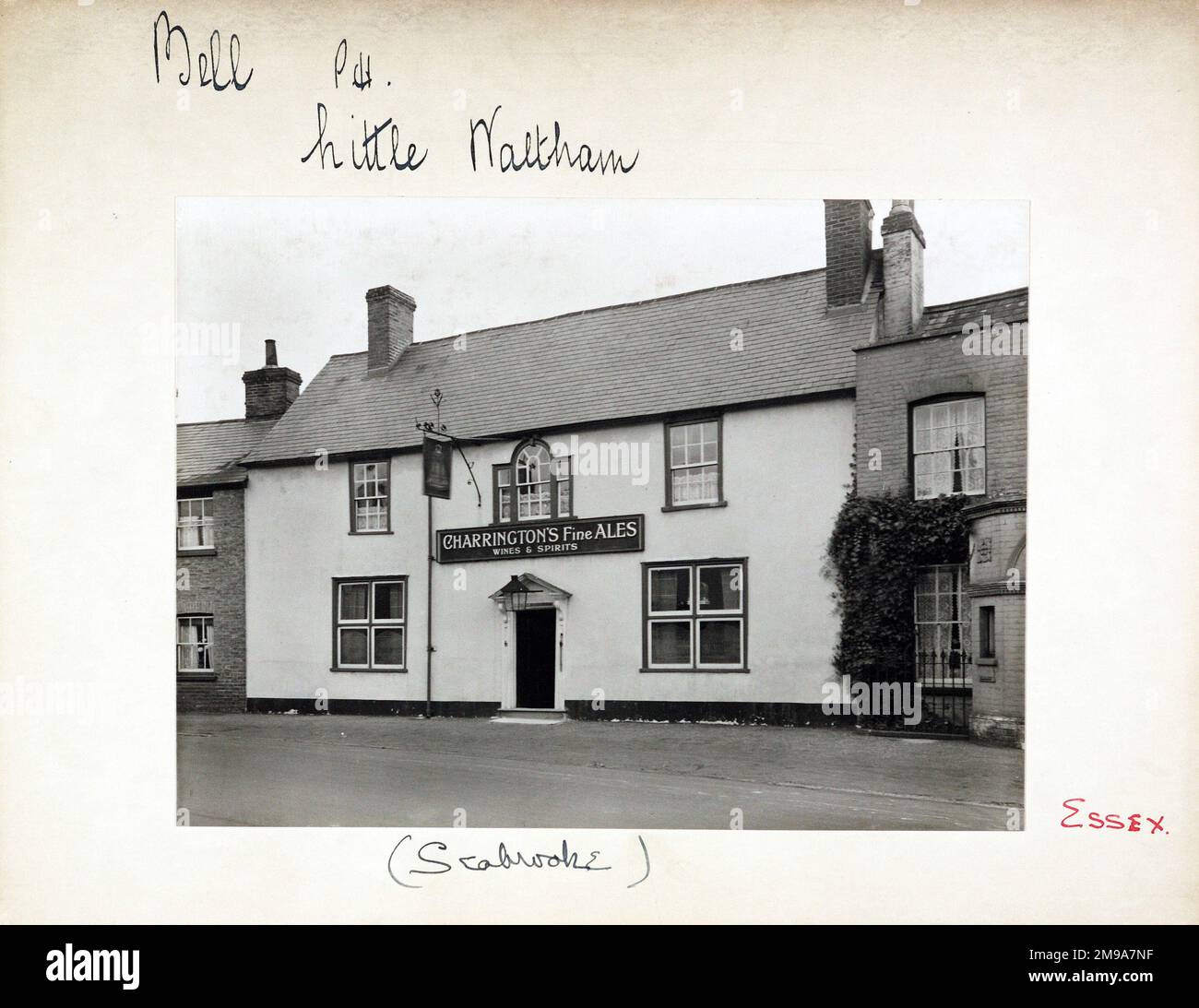 Photograph of Bell PH, Little Waltham, Essex. The main side of the ...