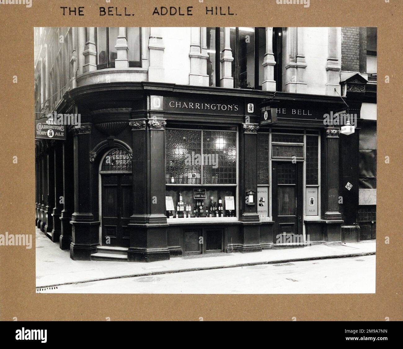 Photograph of Bell PH, St Pauls, London. The main side of the print ...