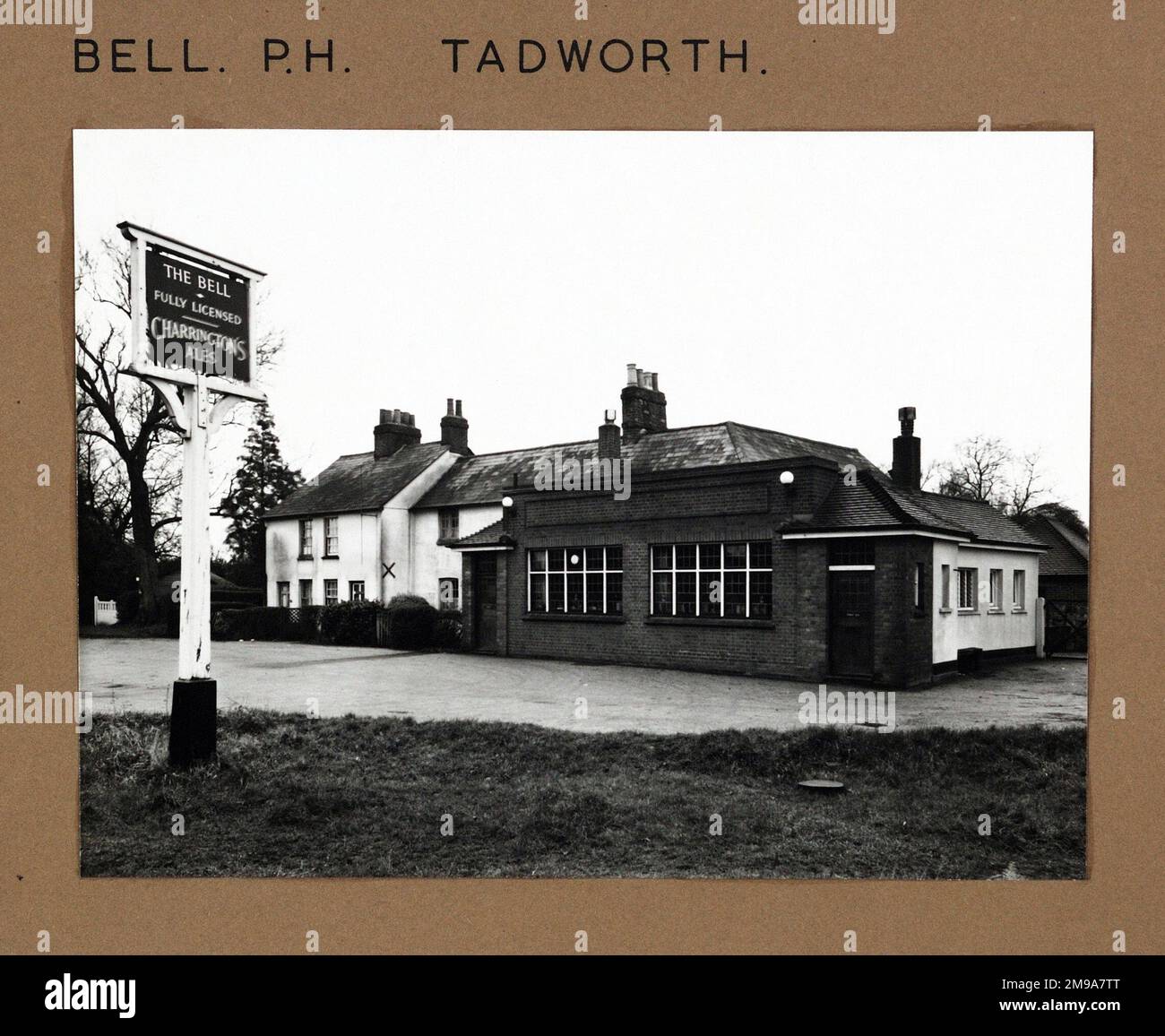 Photograph of Bell PH, Tadworth, Surrey. The main side of the print ...