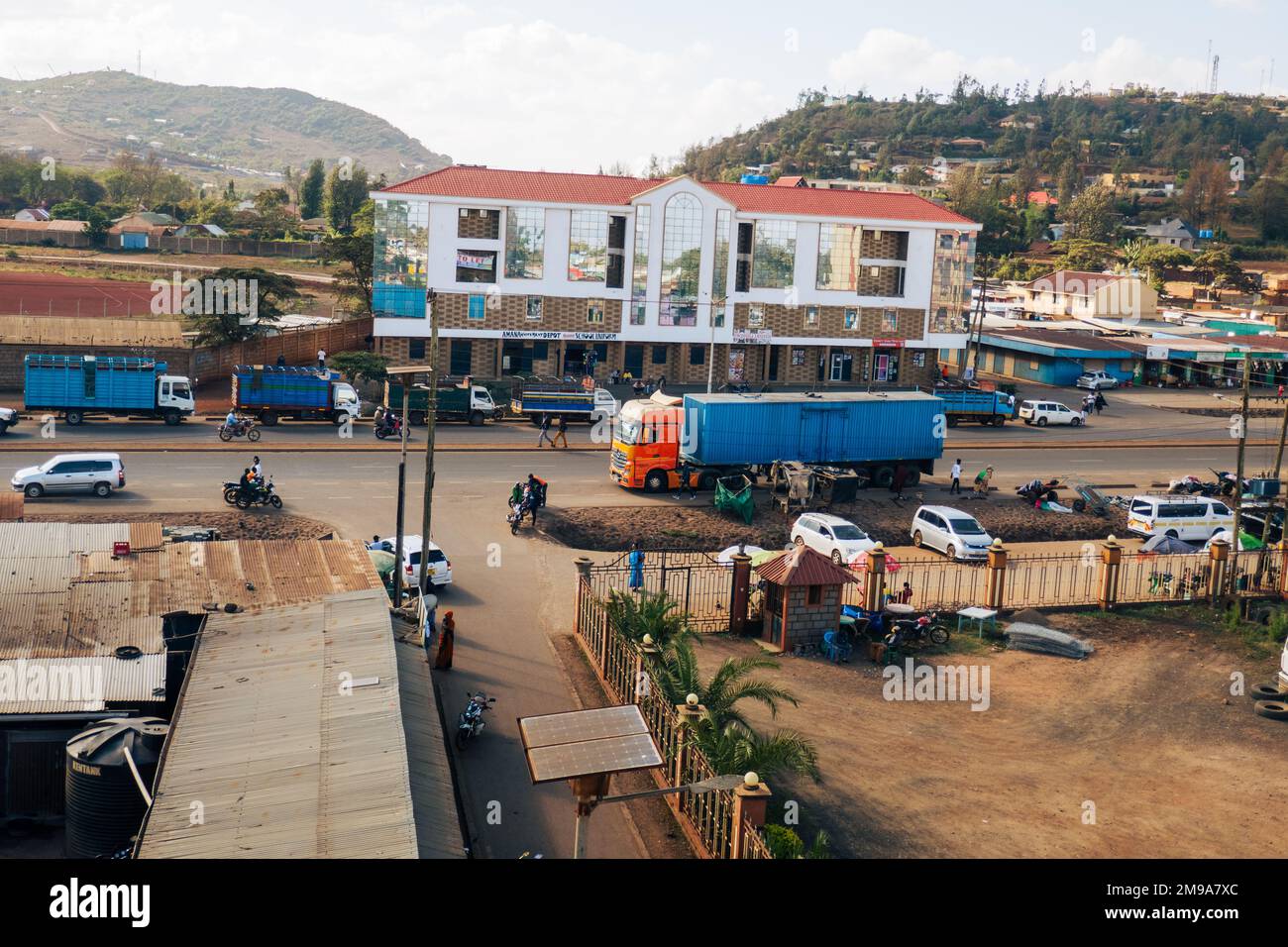 View of Marsabit Town in Marsabit County, Kenya Stock Photo - Alamy