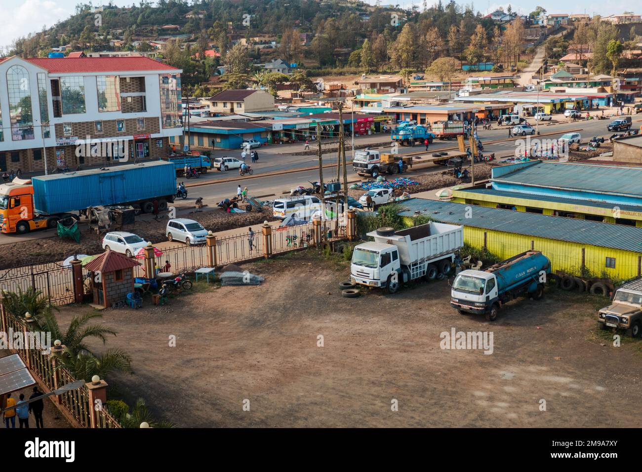View of Marsabit Town in Marsabit County, Kenya Stock Photo - Alamy