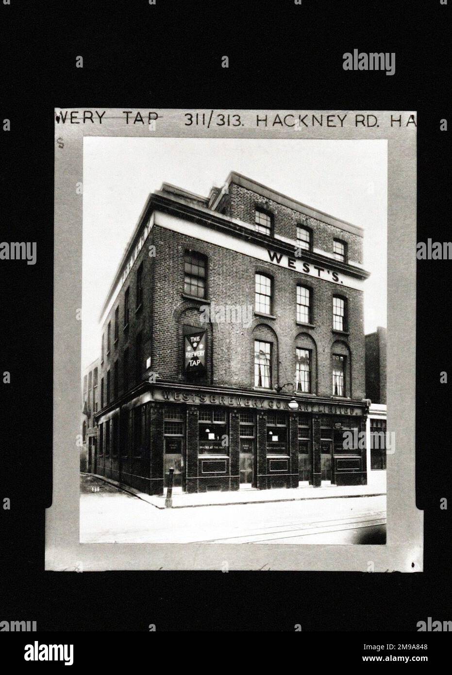 Photograph of Brewery Tap PH, Hackney, London. The main side of the ...