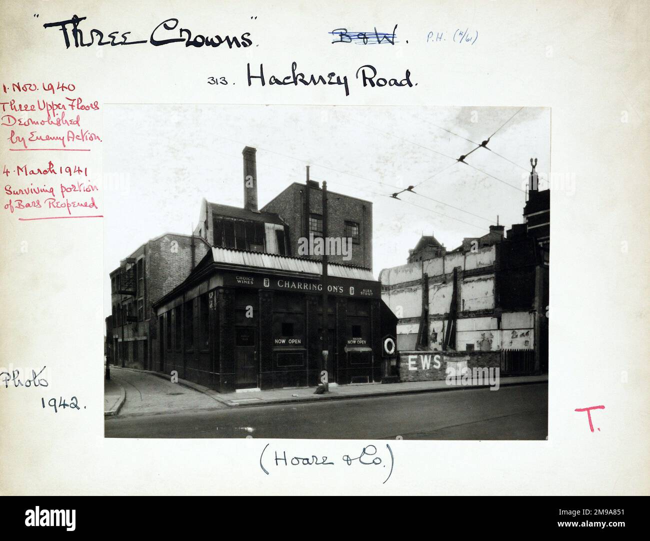 Photograph of Brewery Tap PH, Hackney, London. The main side of the ...