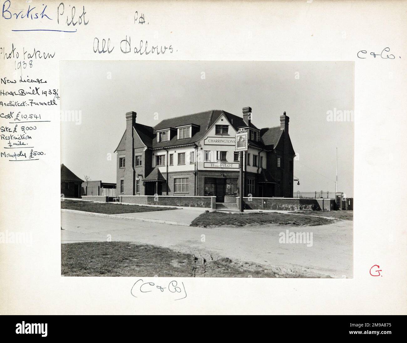 Photograph of British Pilot PH, All Hallows on Sea, Dorset. The main ...