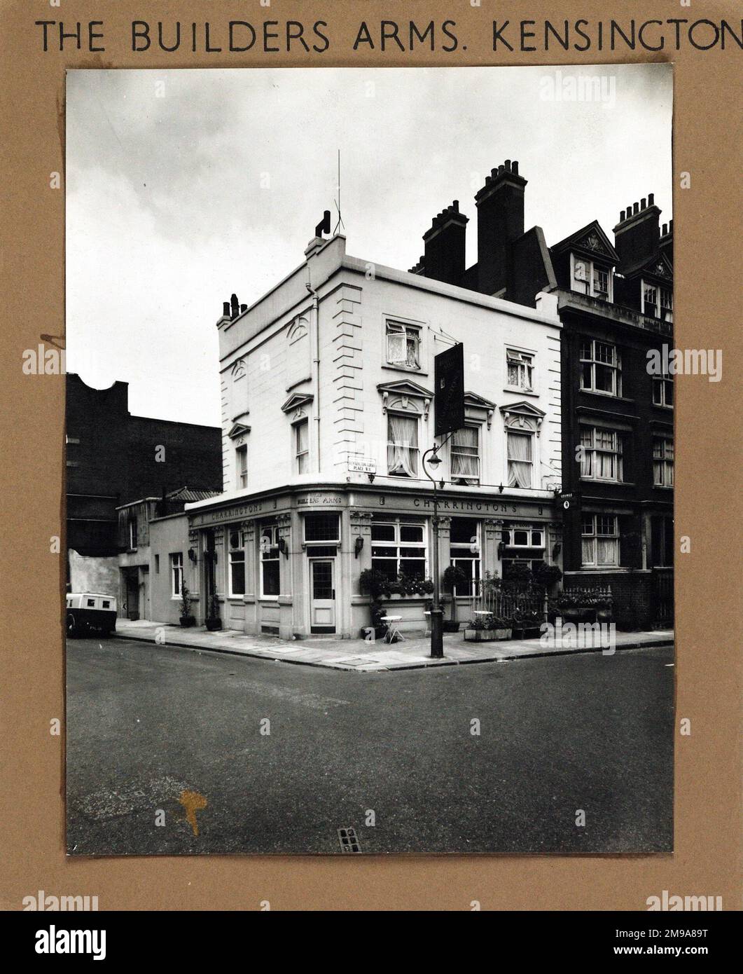 Photograph of Builders Arms, Kensington, London. The main side of the ...