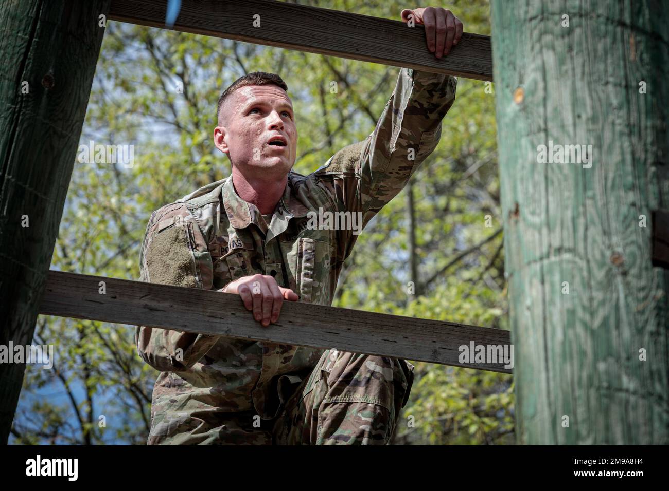 U.S. Army Reserve Spc. Artur Potas, representing the 807th Medical ...