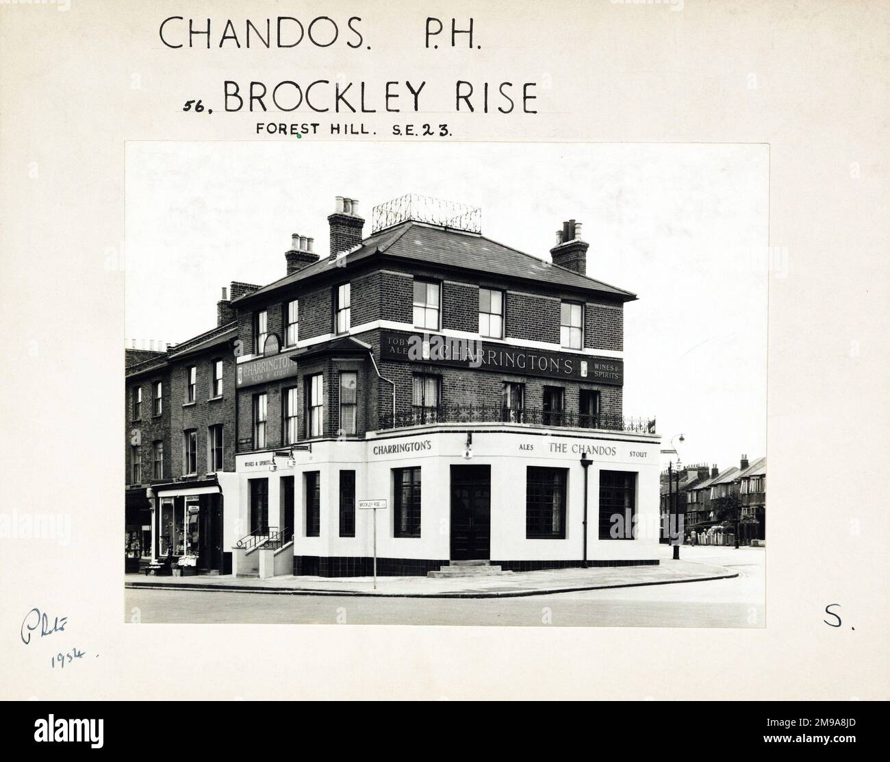 Photograph of Chandos PH, Forest Hill, London. The main side of the ...