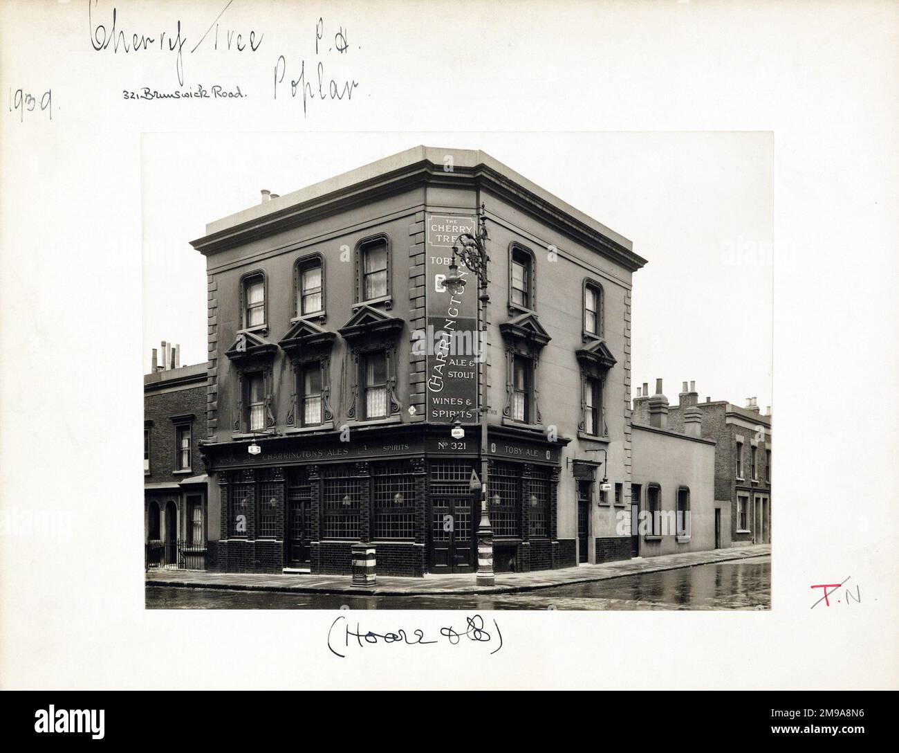 Photograph of Cherry Tree PH, Poplar, London. The main side of the ...