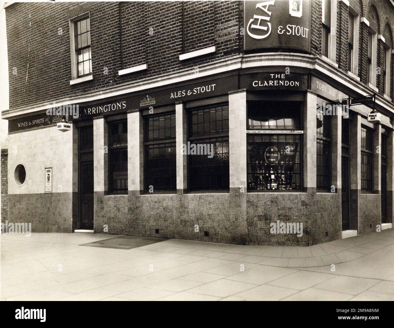 Photograph of Clarendon Arms, Camberwell, London. The main side of the ...