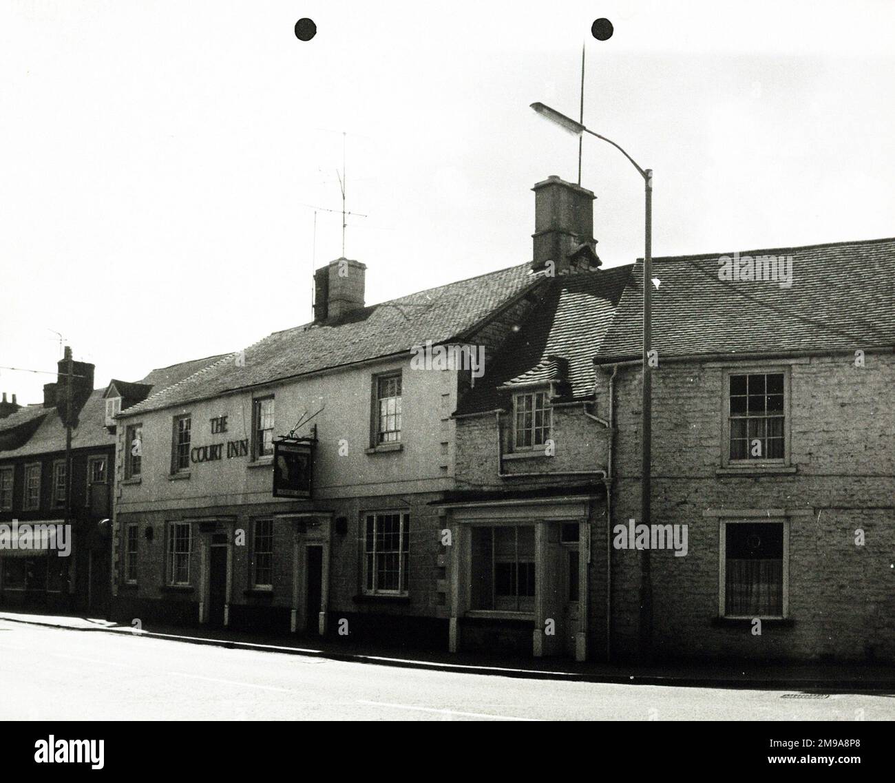 Photograph of Court Inn, Witney, Oxfordshire. The main side of the ...