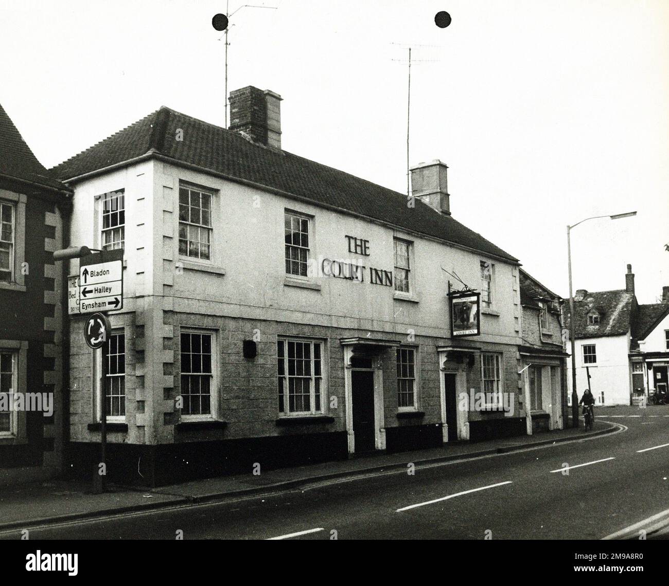Photograph of Court Inn, Witney, Oxfordshire. The main side of the ...