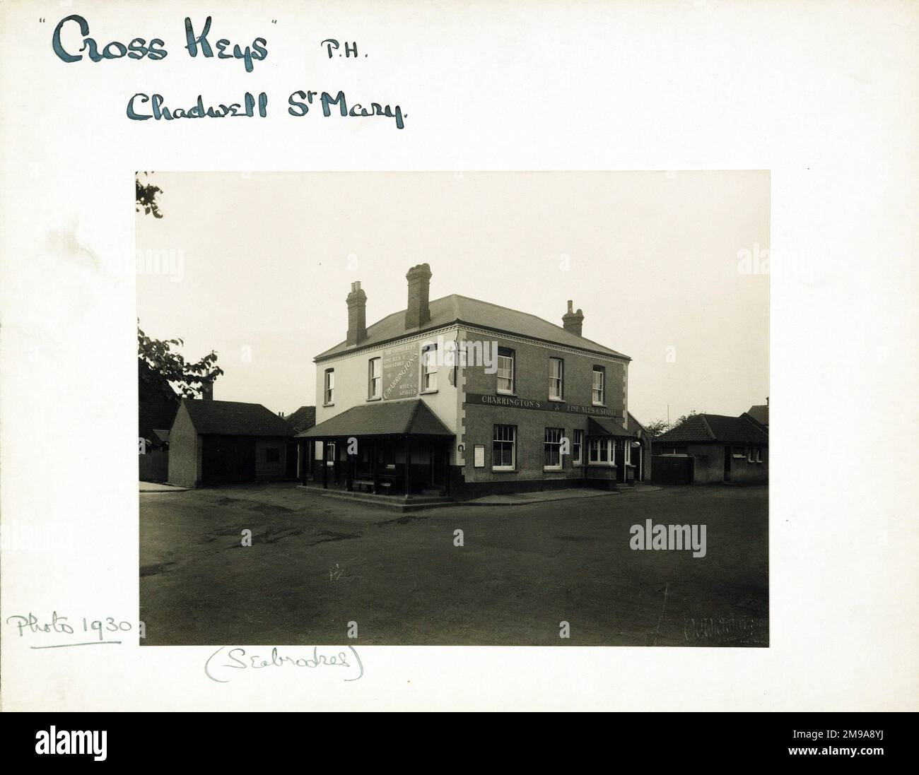 Photograph of Cross Keys PH, Chadwell St Mary, Essex. The main side of ...