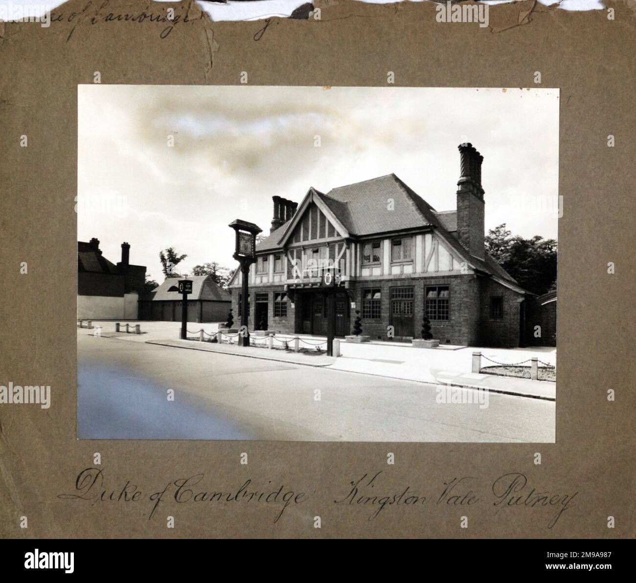 Photograph of Duke Of Cambridge PH, Putney, London. The main side of ...