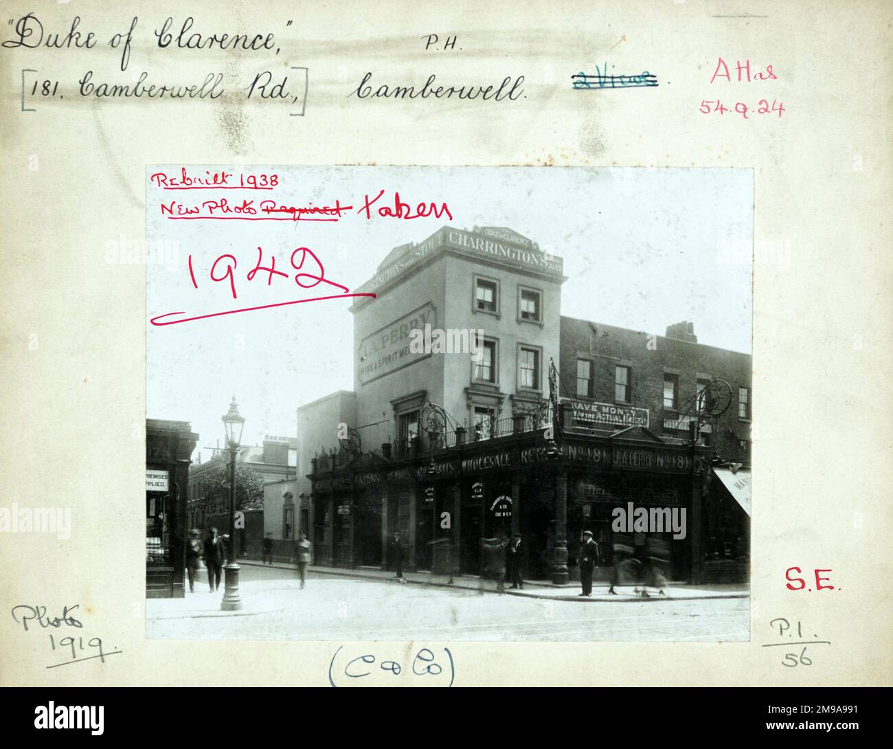 Photograph of Duke Of Clarence PH, Camberwell (Old), London. The main ...
