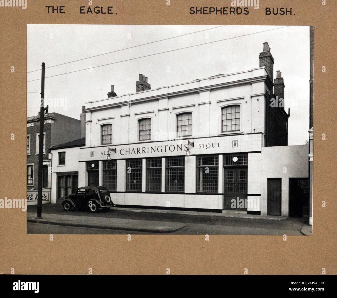 Photograph of Eagle PH, Shepherds Bush, London. The main side of the ...