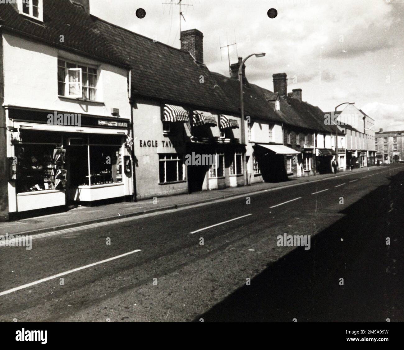 Photograph of Eagle Tavern , Witney, Oxfordshire. The main side of the ...