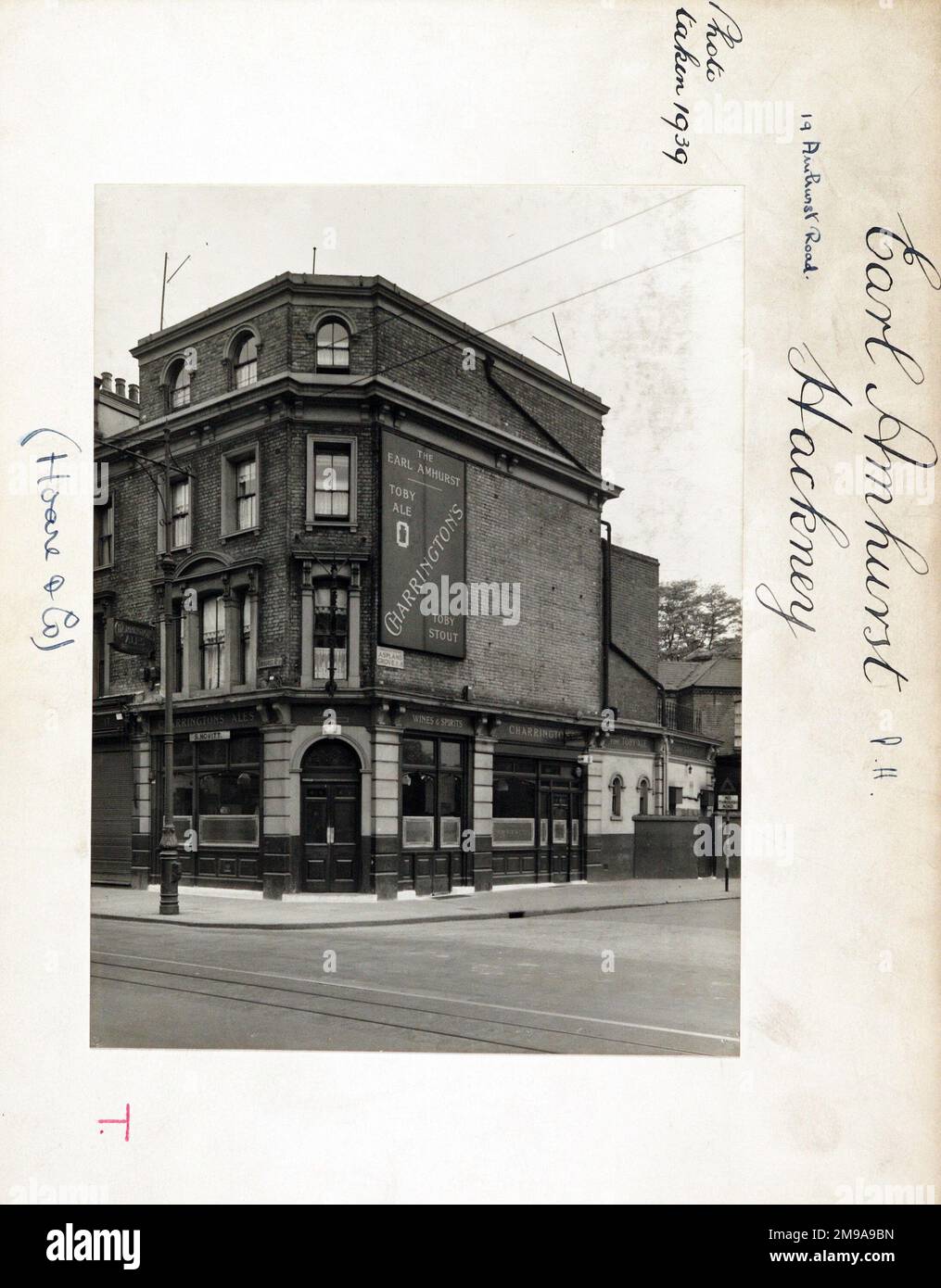 Photograph of Earl Amhurst PH, Hackney, London. The main side of the ...
