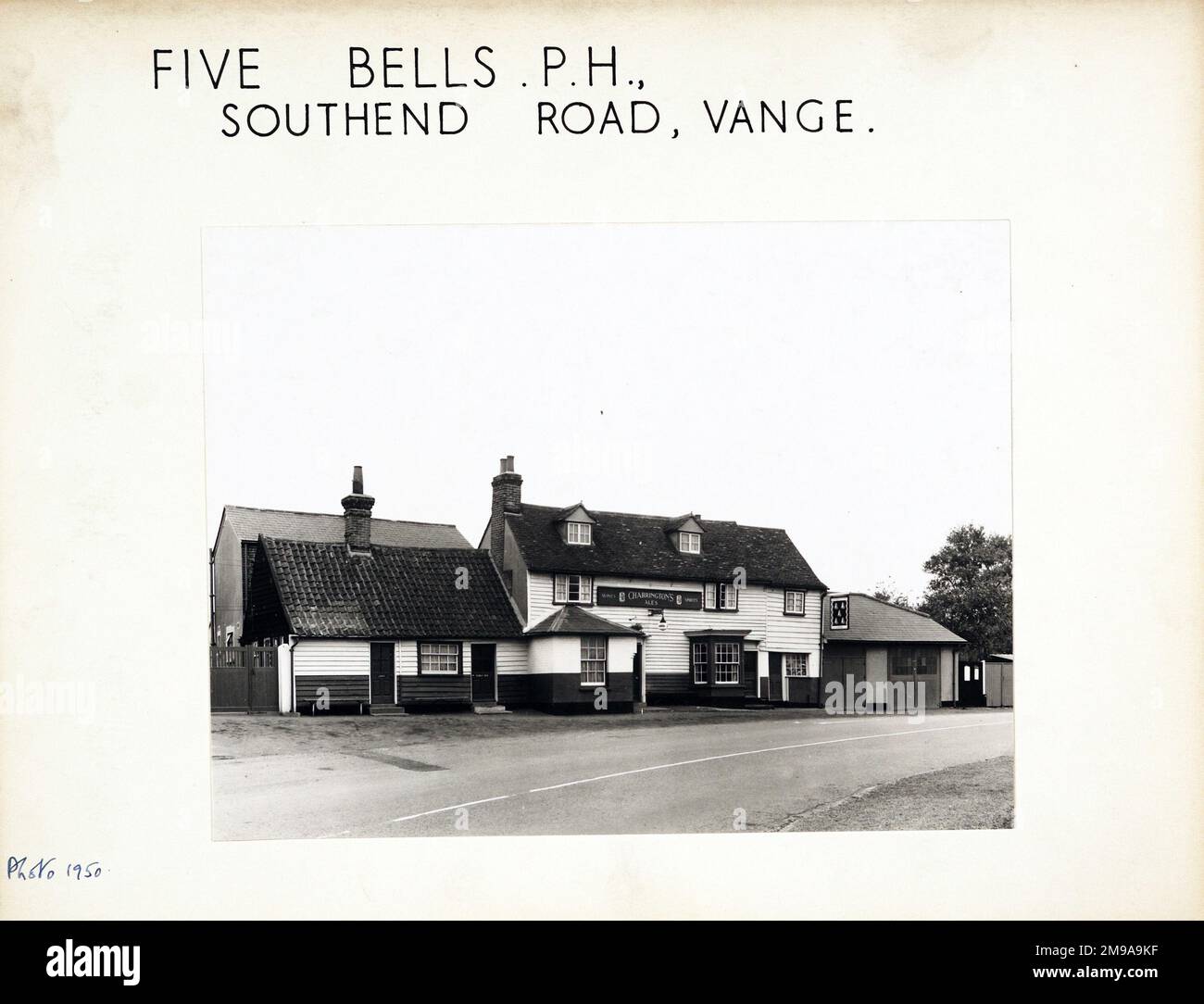 Photograph of Five Bells PH, Vange, Essex. The main side of the print ...
