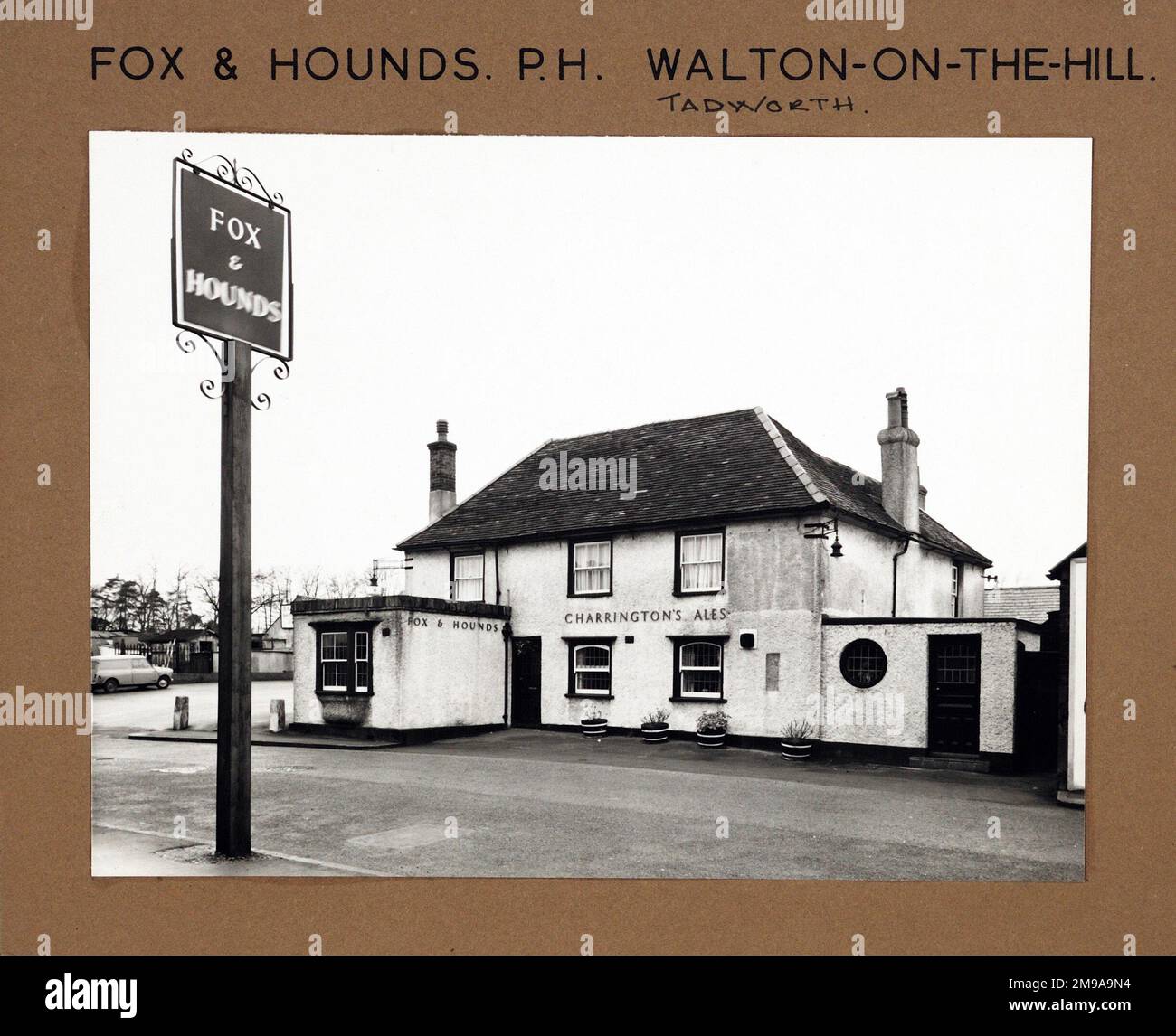 Photograph of Fox & Hounds PH, Walton on the Hill, Surrey. The main ...