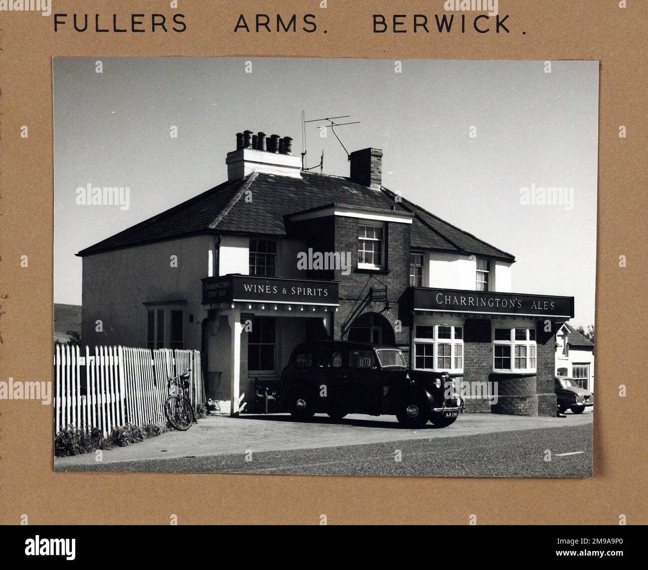 Photograph of Fullers Arms, Berwick, Sussex. The main side of the print ...