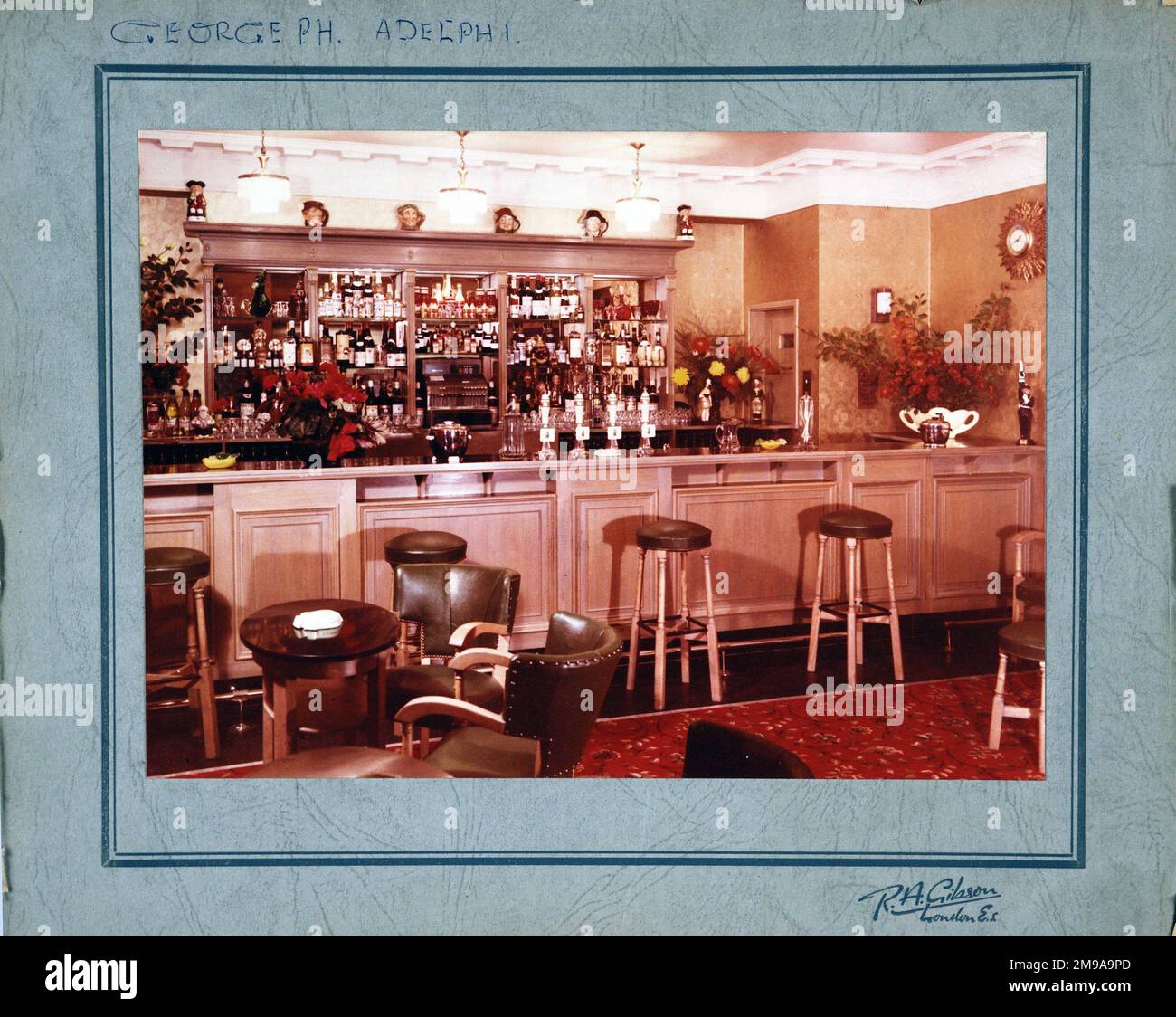 Photograph of George PH, Adelphi, London. The main side of the print ...