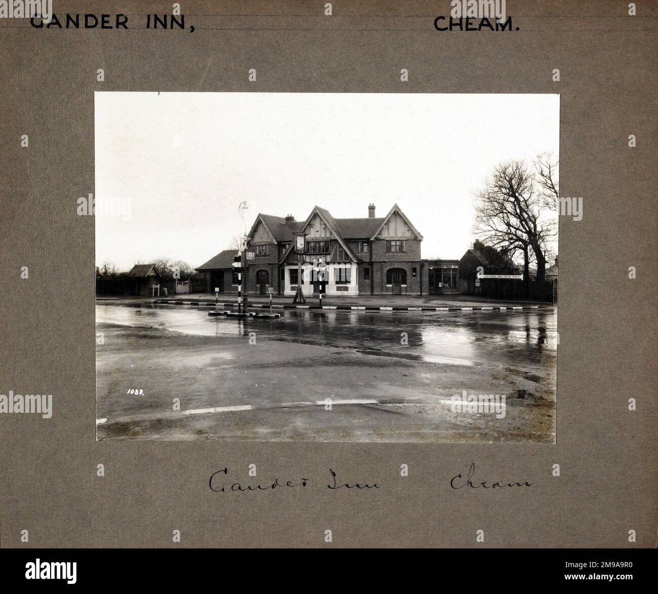 Photograph of Gander Inn, Cheam, Greater London. The main side of the ...