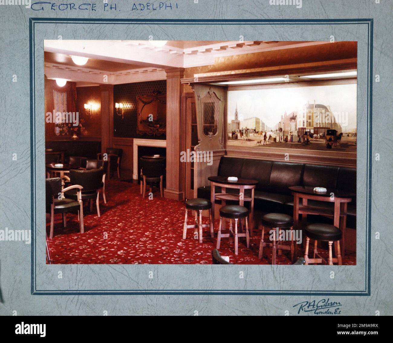 Photograph of George PH, Adelphi, London. The main side of the print ...