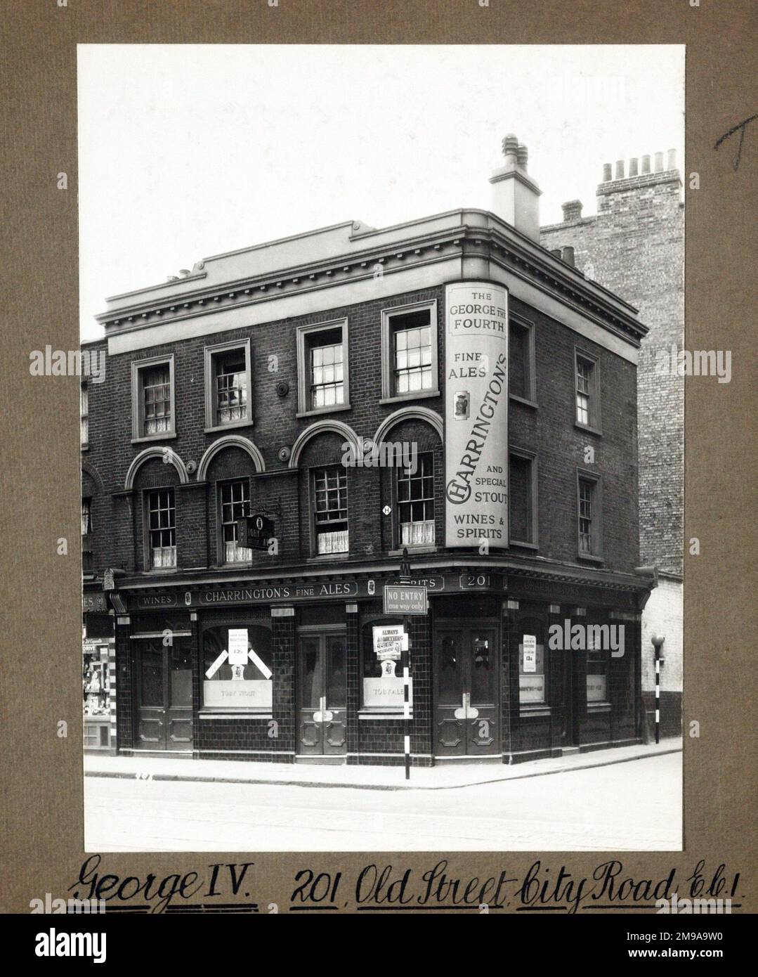 Photograph of George The Fourth PH, City Road, London. The main side of ...