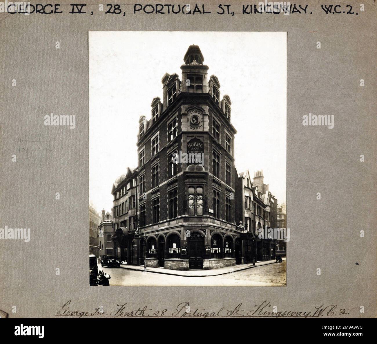Photograph of George The Fourth PH, Holborn, London. The main side of ...