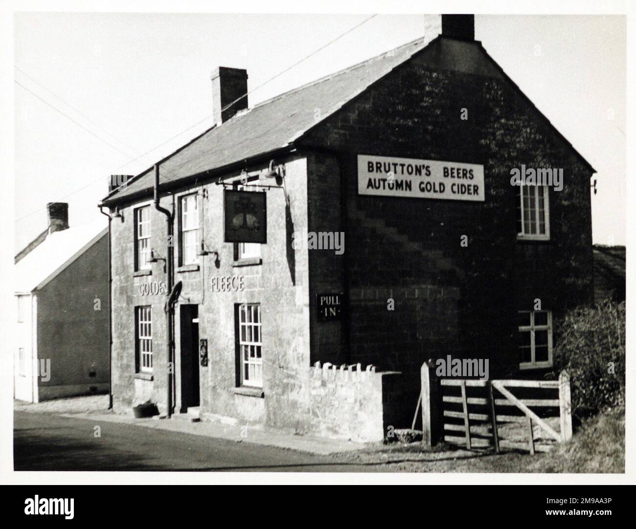 Photograph of Golden Fleece PH, Chard, Somerset. The main side of the ...