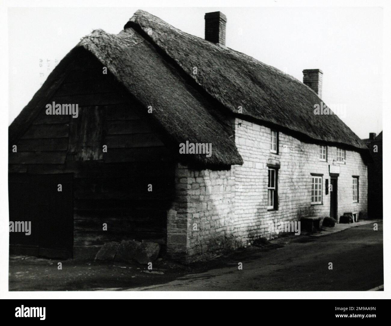 Photograph of Hare & Hounds PH, Somerton, Somerset. The main side of ...