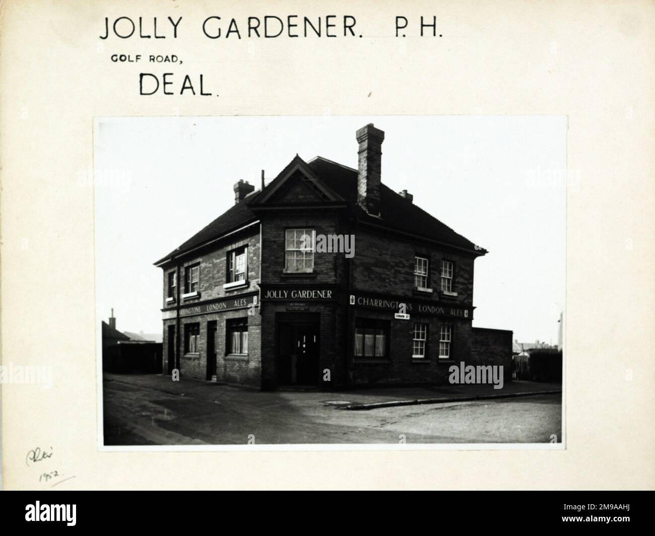 Photograph of Jolly Gardener PH, Deal, Kent. The main side of the print ...