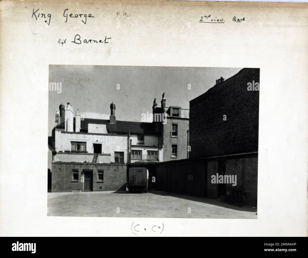 Photograph of King George PH, Barnet, Greater London. The main side of ...